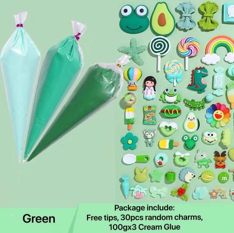 Silcone Whipped Deco Cream Simulation Cream Glue Gel DIY Kit - Etsy