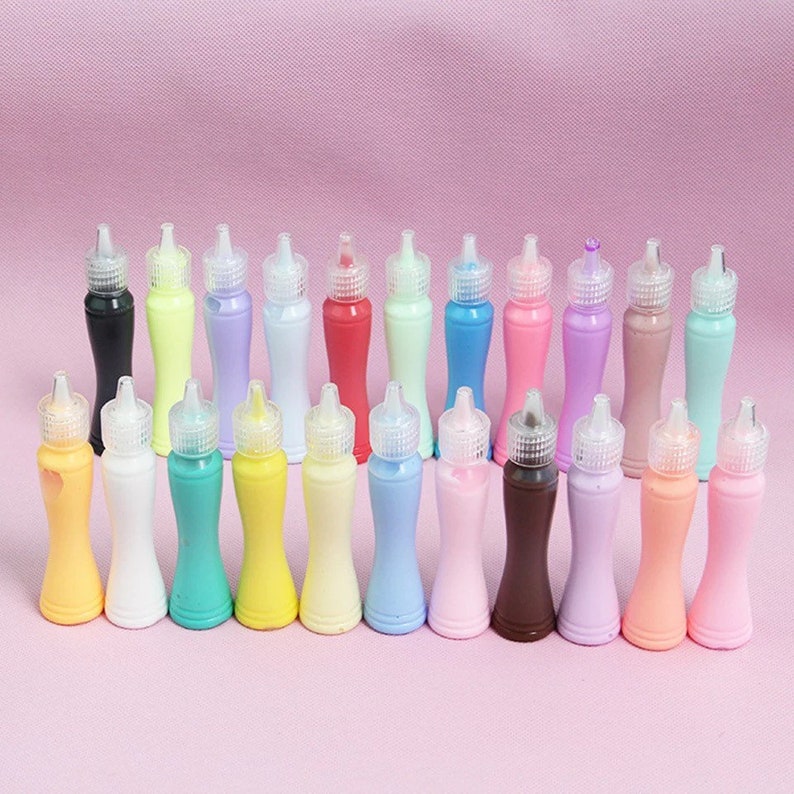 1 Set 22 Colors 15g Simulation Jam DIY Cream Glue Gel DIY - Etsy