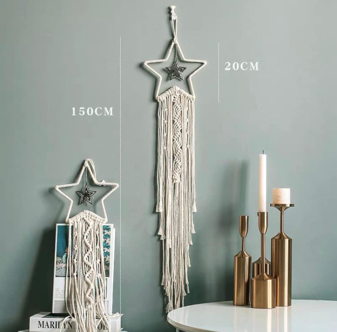 Star Macrame Dream Catcher DIY Kit Set - Etsy