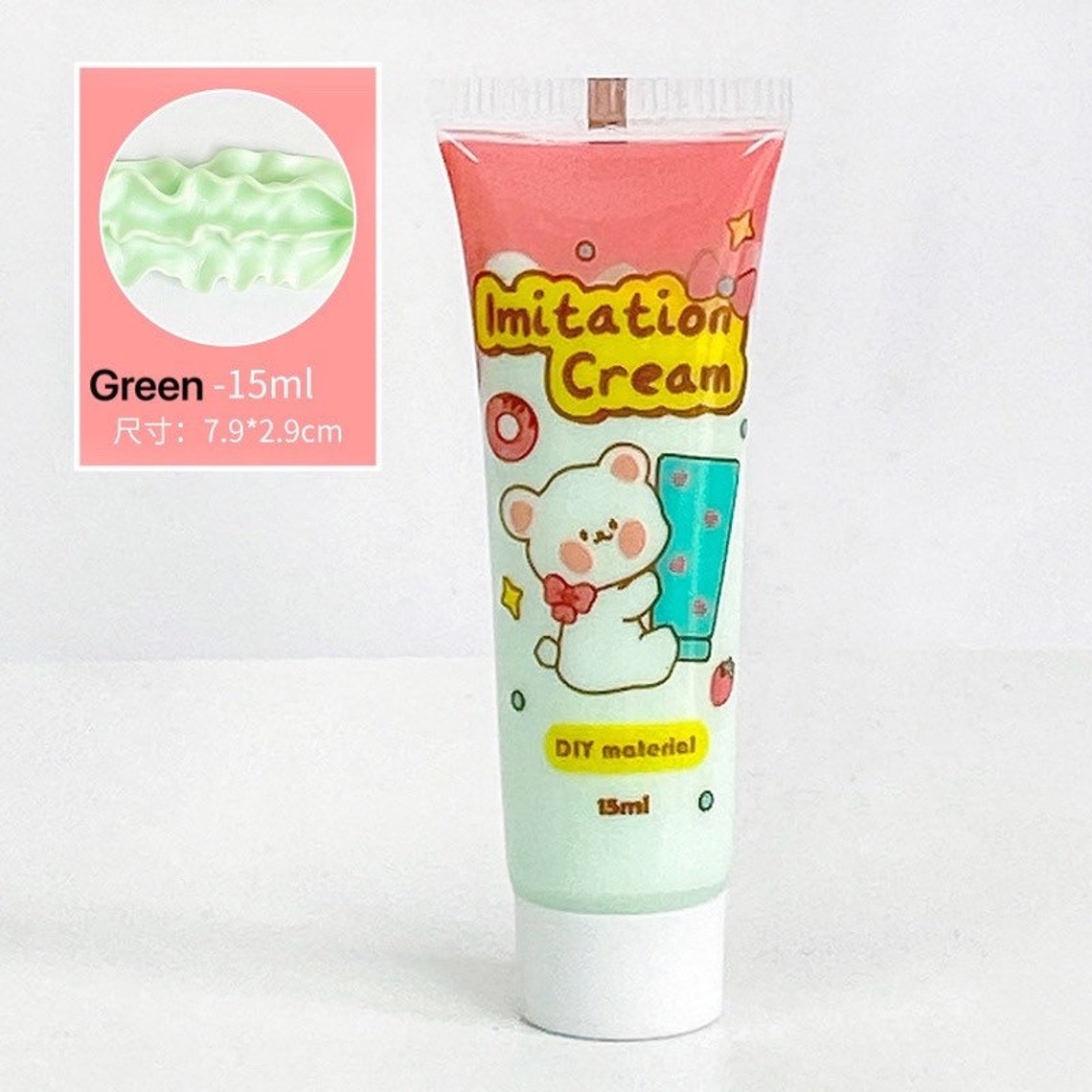 12 Color Macaron Resin Diy Fake Whipped Cream Clay Simulation - Etsy