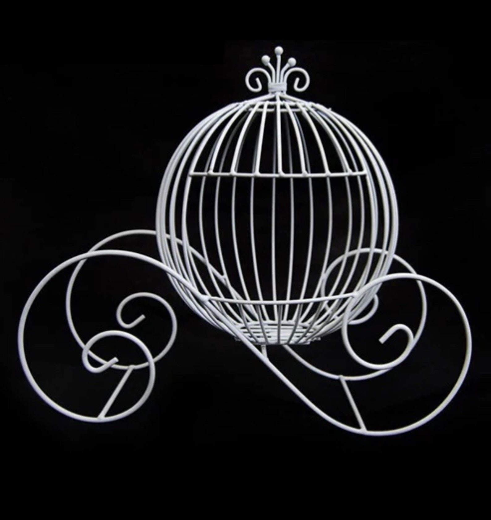 Cinderella Coach - Small - 12” (thick Wire) (1 Pc)( Large Also ...
