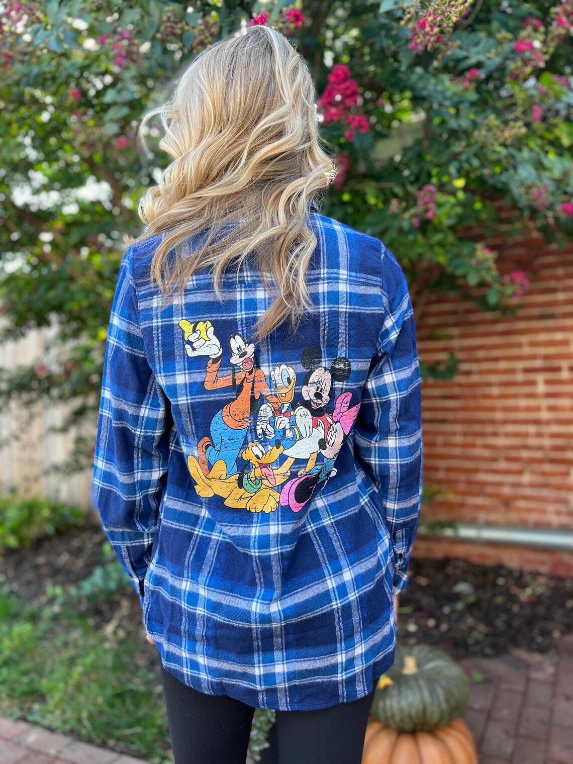 Mickey Mouse Family Plaid Flannel Disney Flannel Mickey Long - Etsy