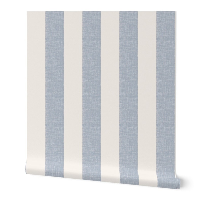 Peel and Stick Wallpaper Blue and White - Etsy