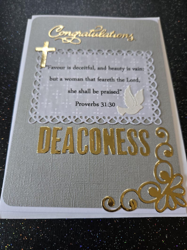 Deaconess Greeting Card - Etsy