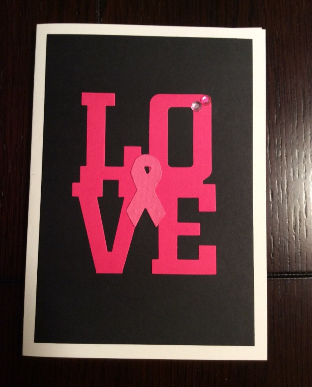 Breast Cancer Greeting Card - Etsy
