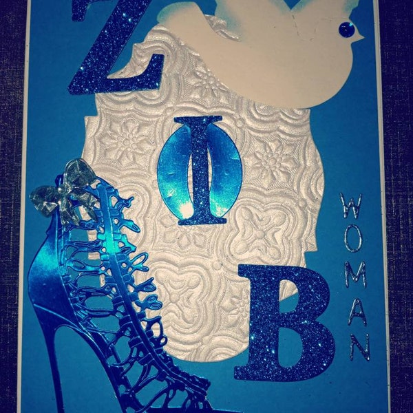 Zeta Phi Beta Birthday Cards - Etsy