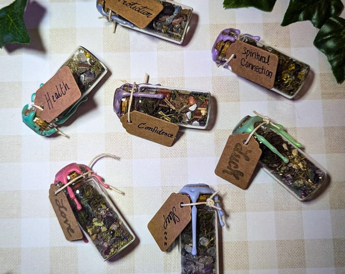 Mini Spell Jars - Etsy