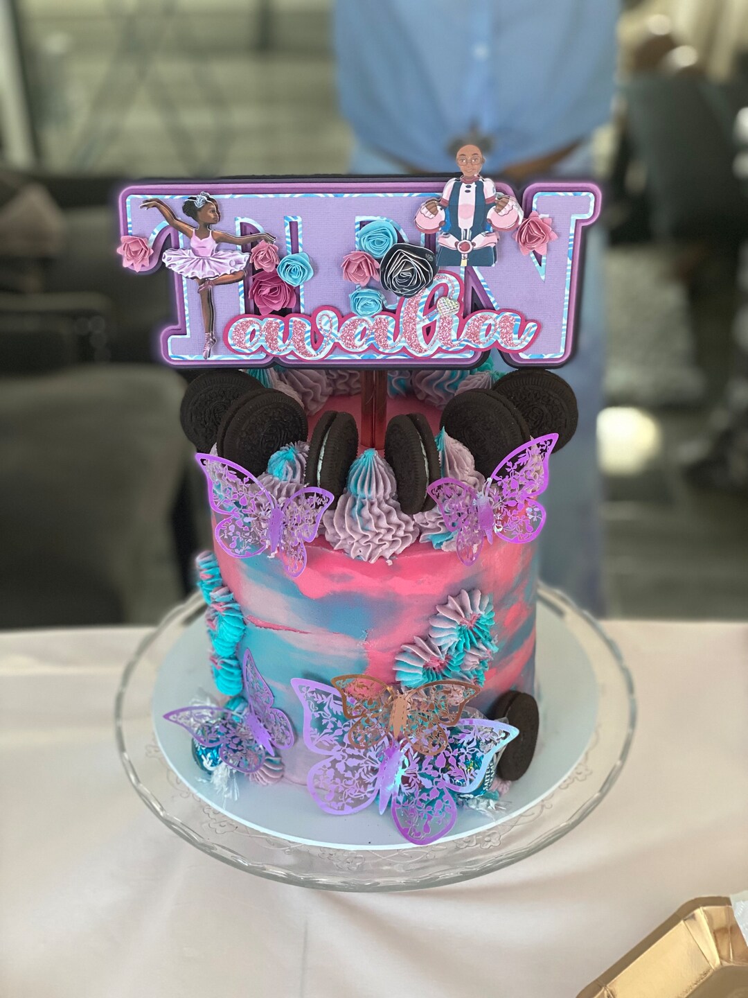 Custom TEN Cake Topper - Etsy