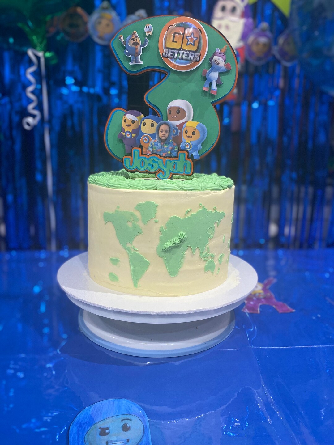 Custom Go Jetters Age Cake Topper - Etsy UK