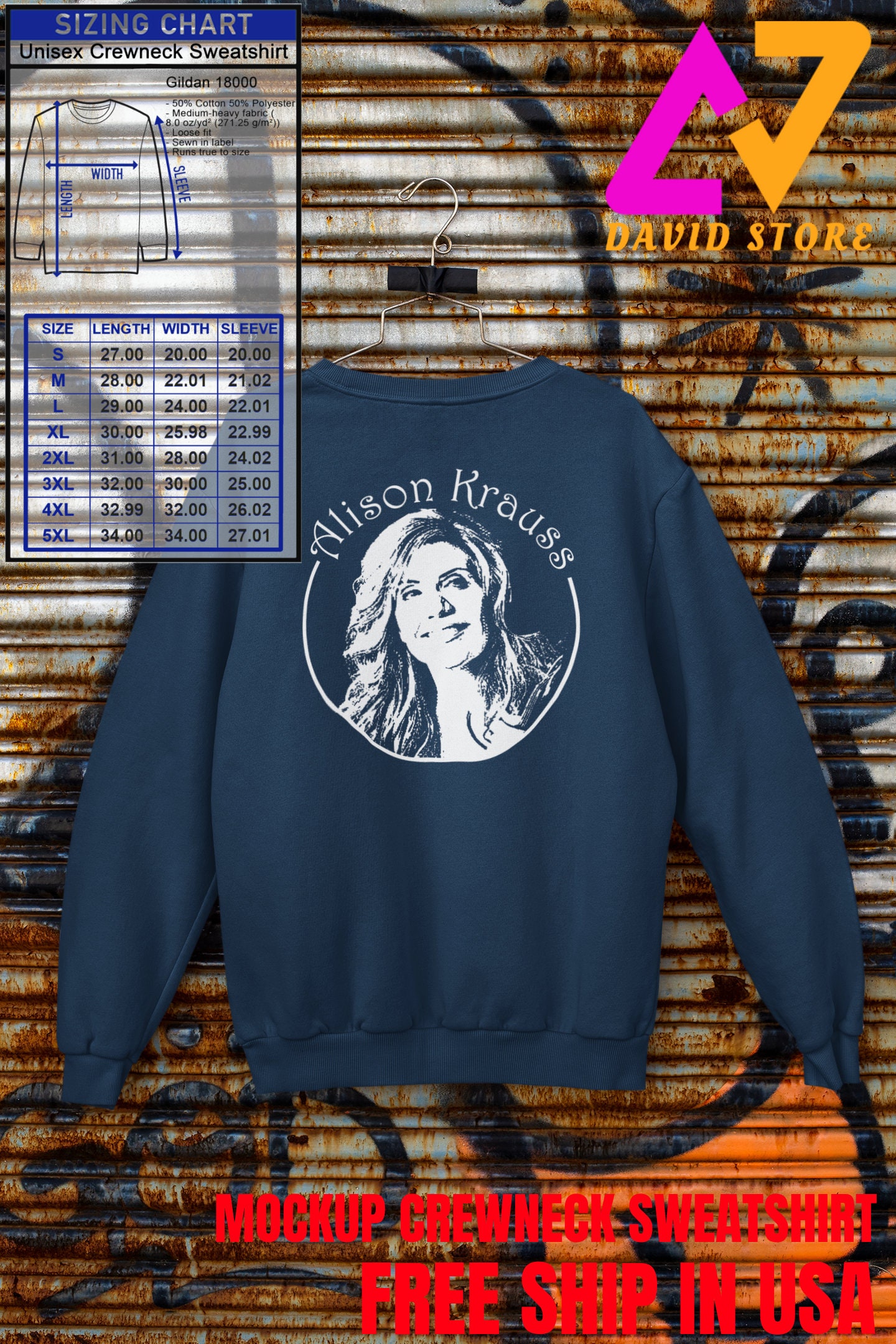 Alison Krauss Shirt, American Bluegrass Country Singer, Gift for Him ...