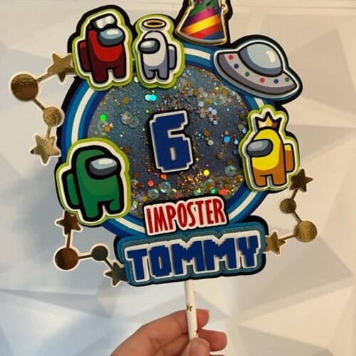 Among Us Cake Topper - Etsy