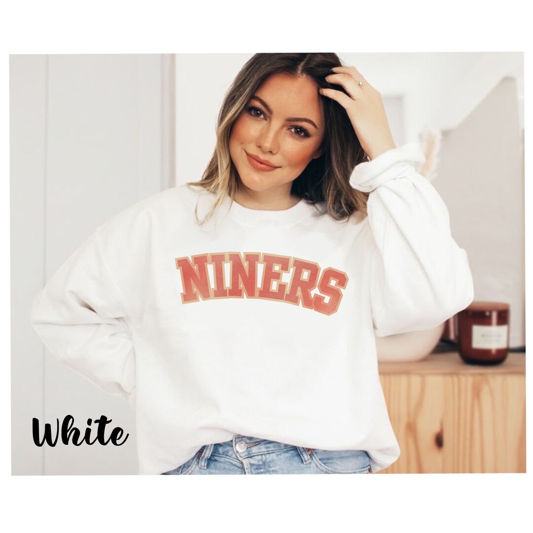 San Francisco Football Crewneck, Niners Crewneck - Etsy