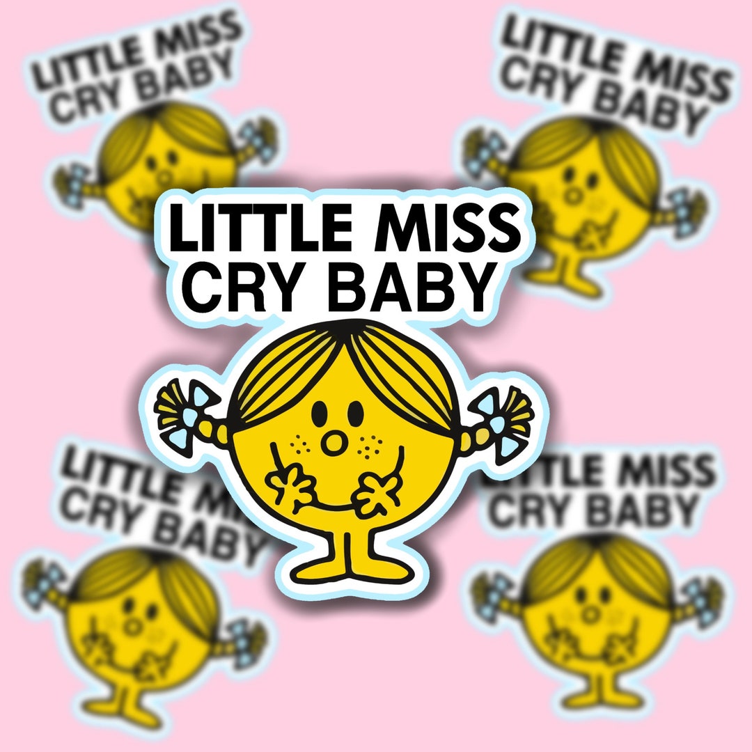 Little Miss Stickers, Little Miss Meme, Water Bottle Stickers, Trendy ...