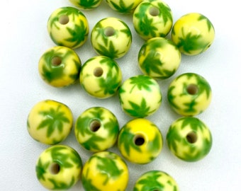 Marijuana Beads - Etsy