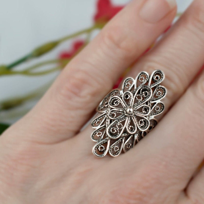 Long Ring - Etsy