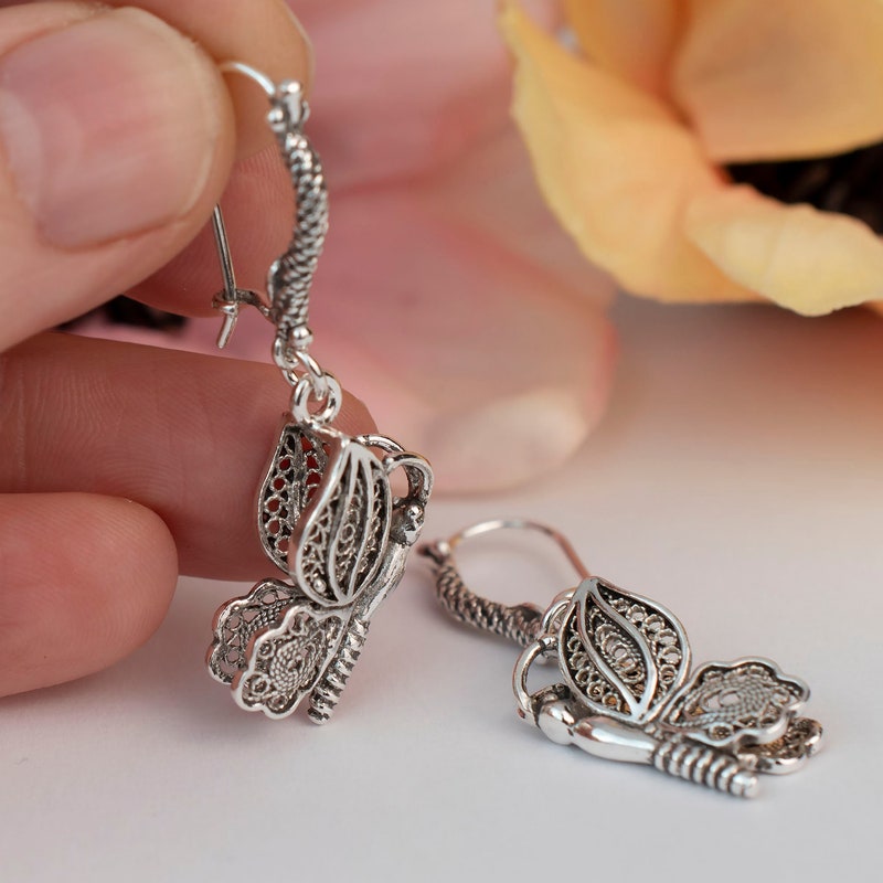 Butterfly Earrings - Etsy