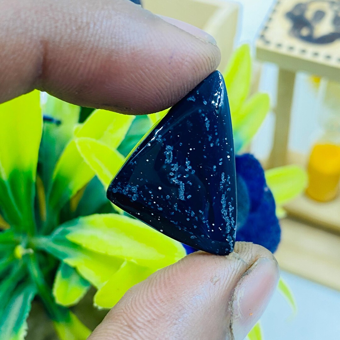 Unique Michigan Leland Blue Stone - Blue Cabochon for Rings Natural ...