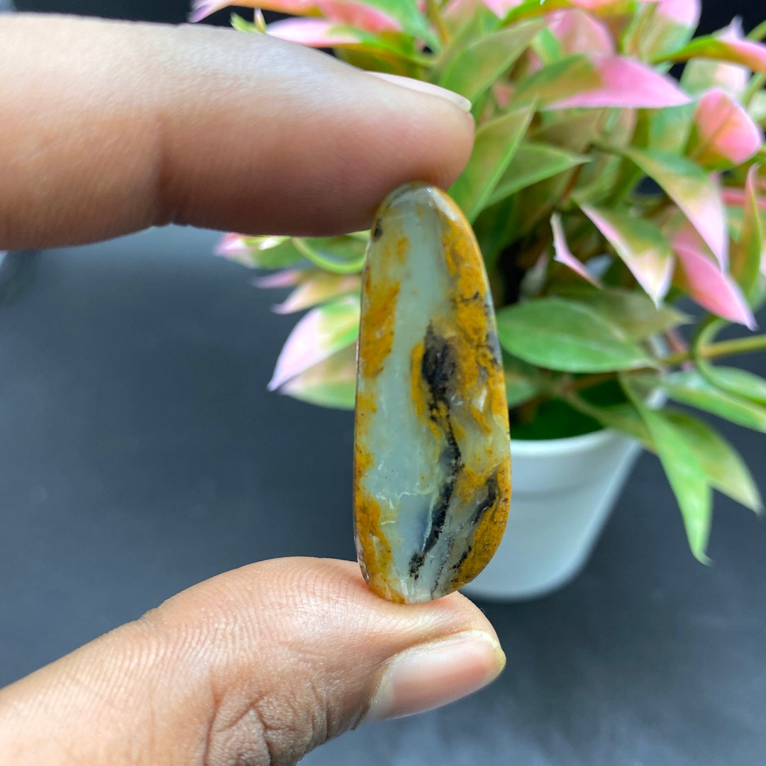 AA Top Beautiful Peru Opal 100 %natural Blue Peruvian Opal Gemstone Top ...