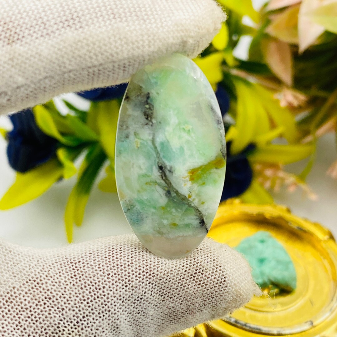 AA Unique Beautiful Peru Opal 100 %natural Blue Peruvian Opal Gemstone ...