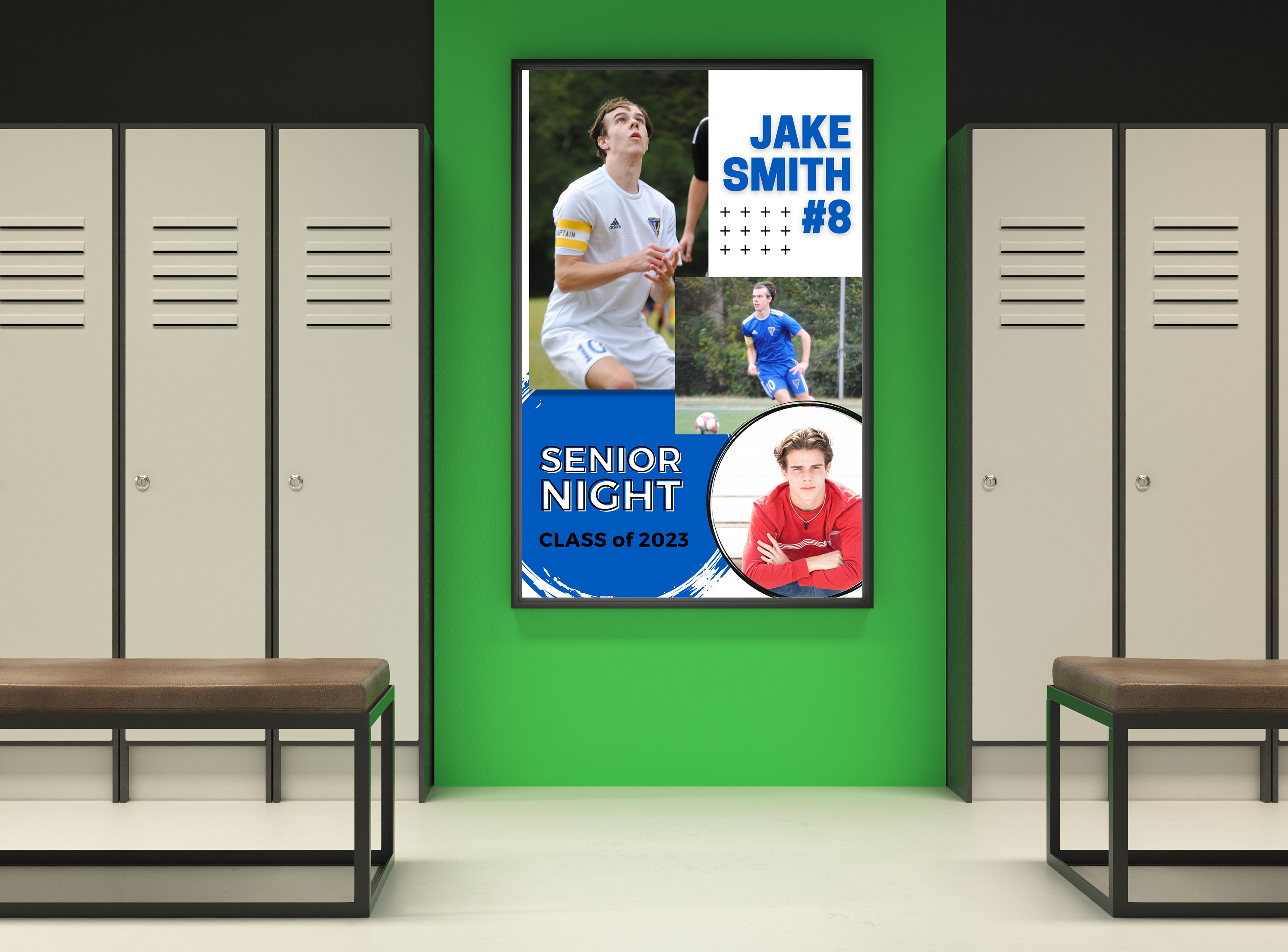 Senior Night Poster Template High School Senior Night Poster - Etsy