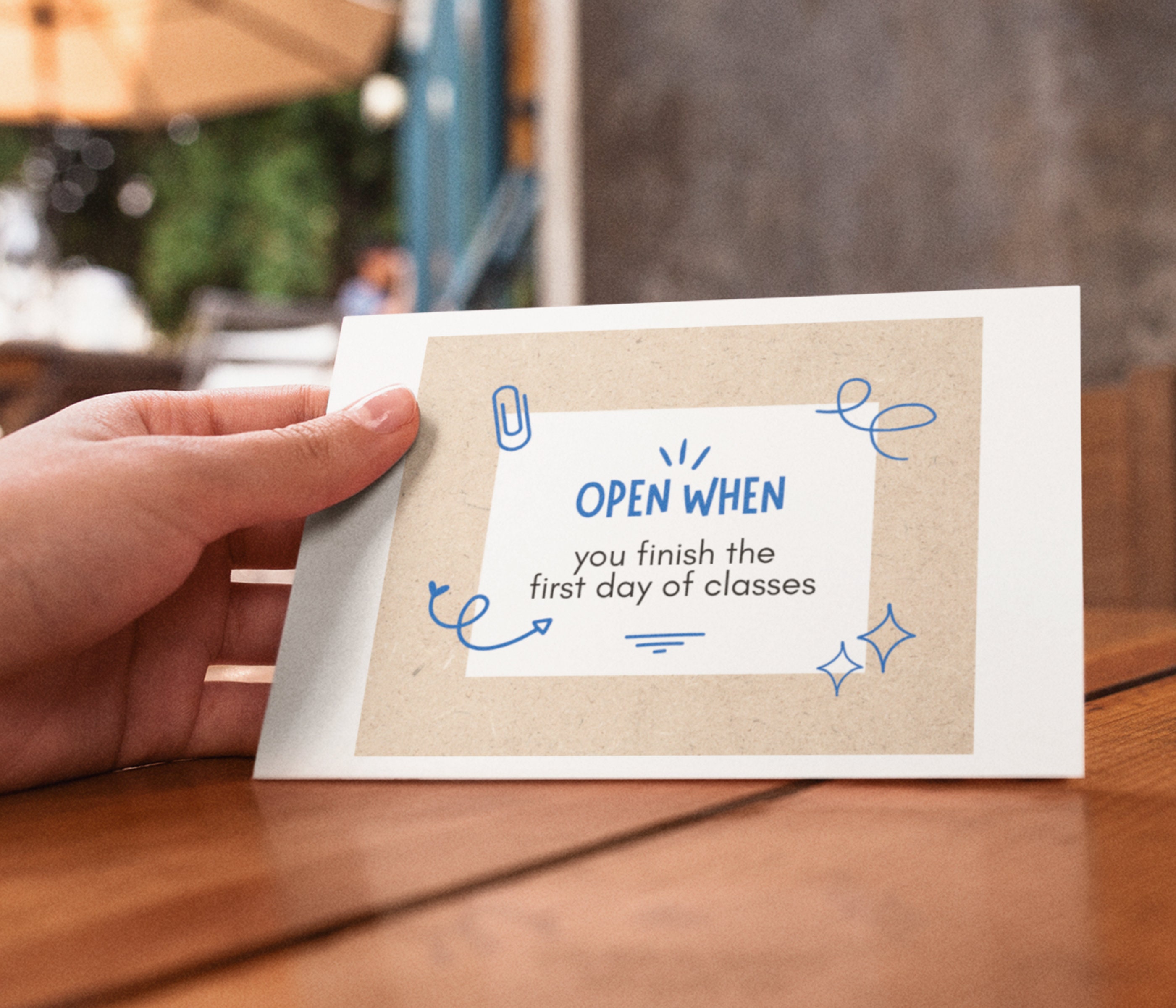 Open When Letter Labels, Back to College Gift, Letters for College ...