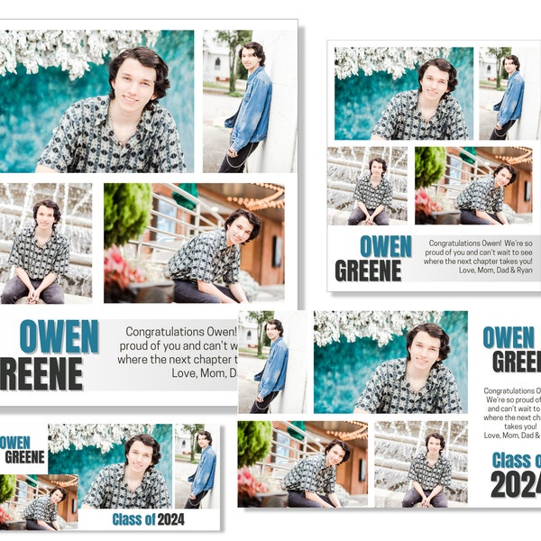 Senior Yearbook Ad - Etsy