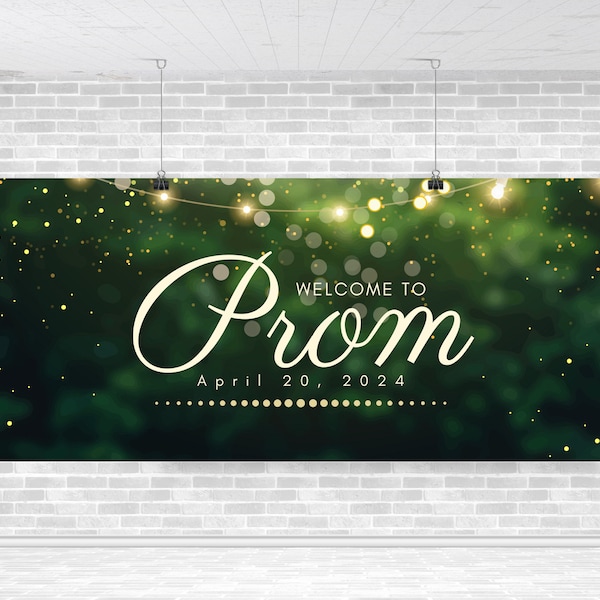 Prom Banner - Etsy