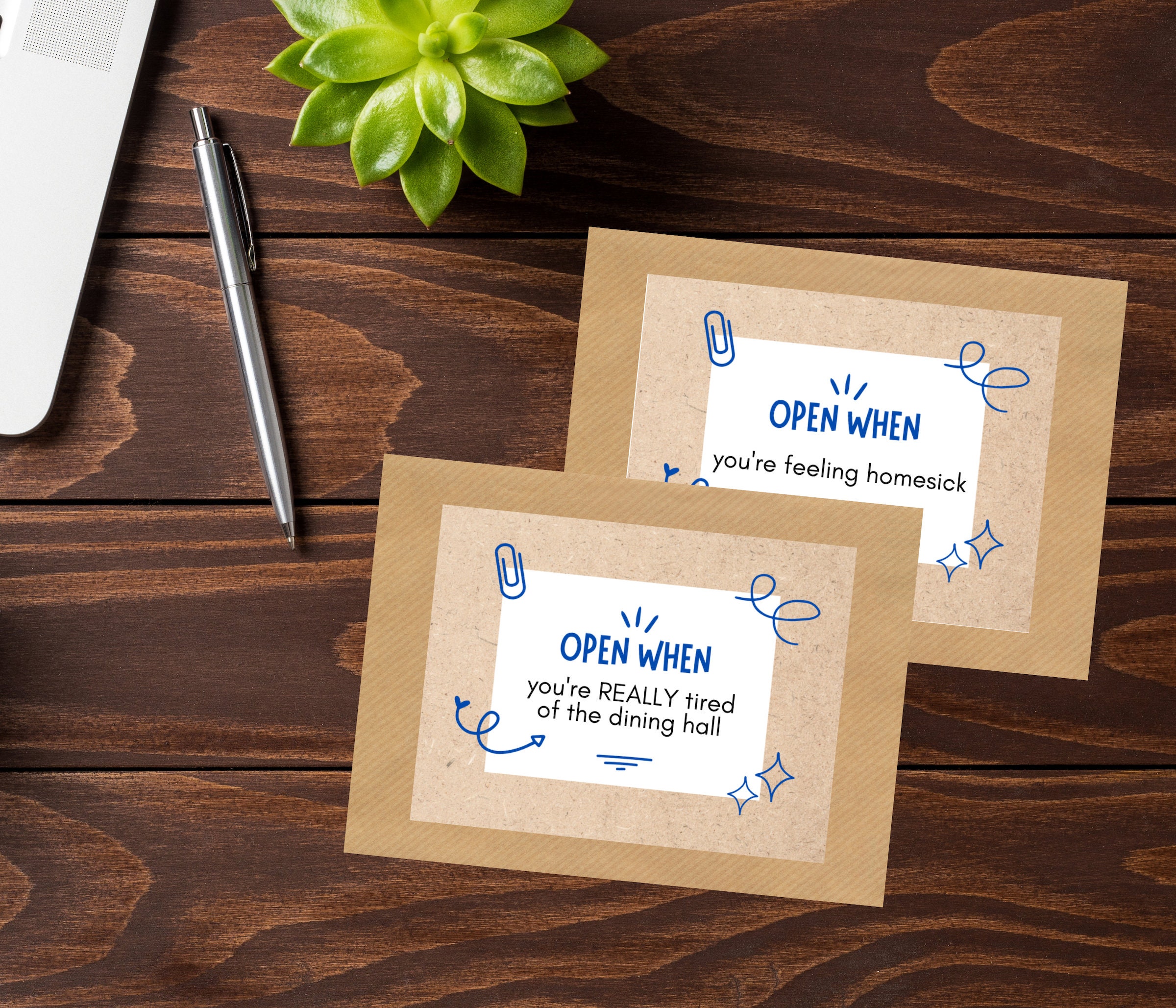 Open When Letter Labels, Back to College Gift, Letters for College ...