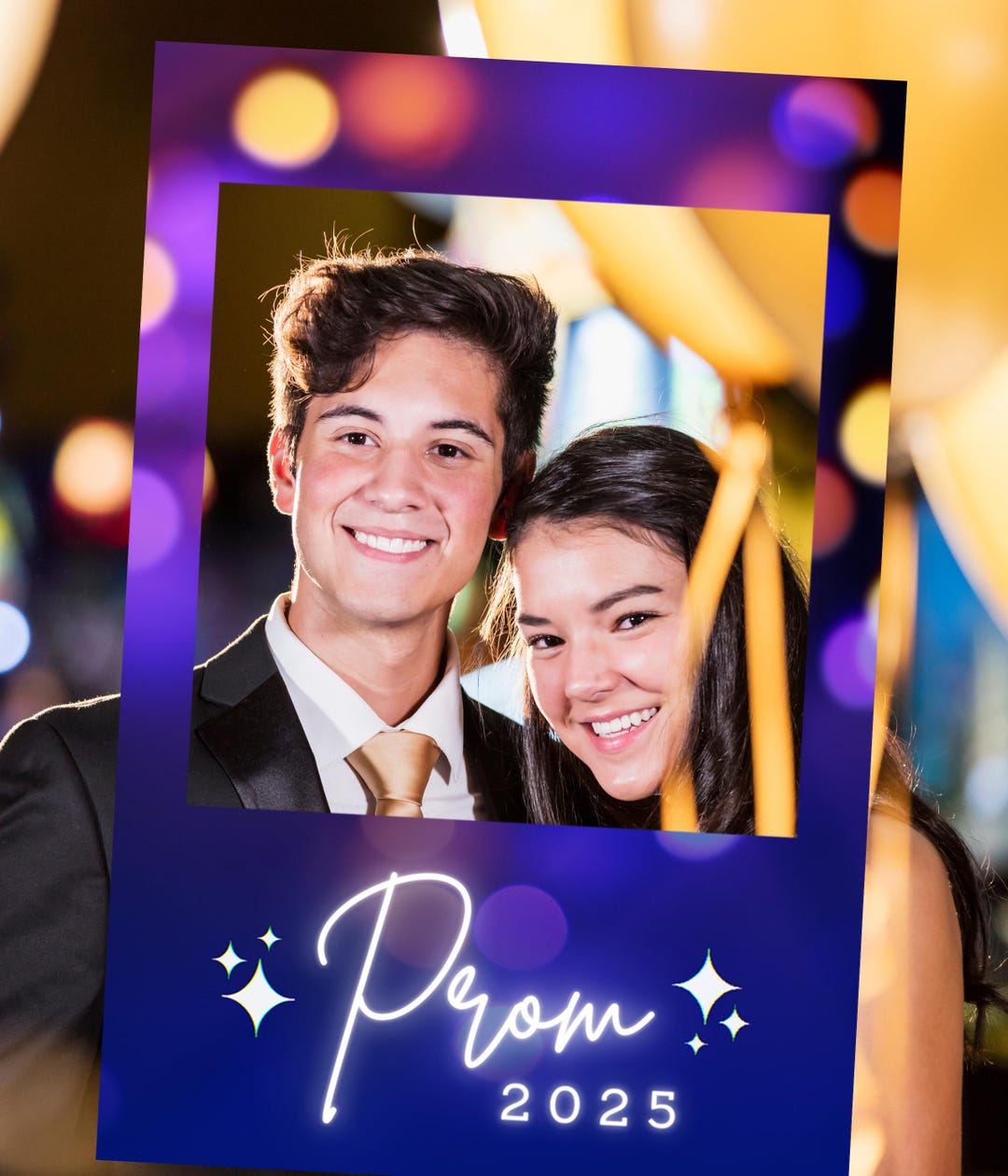 Prom 2025 Photo Booth Prop, Selfie Frame for Prom, Dance Photo Prop ...
