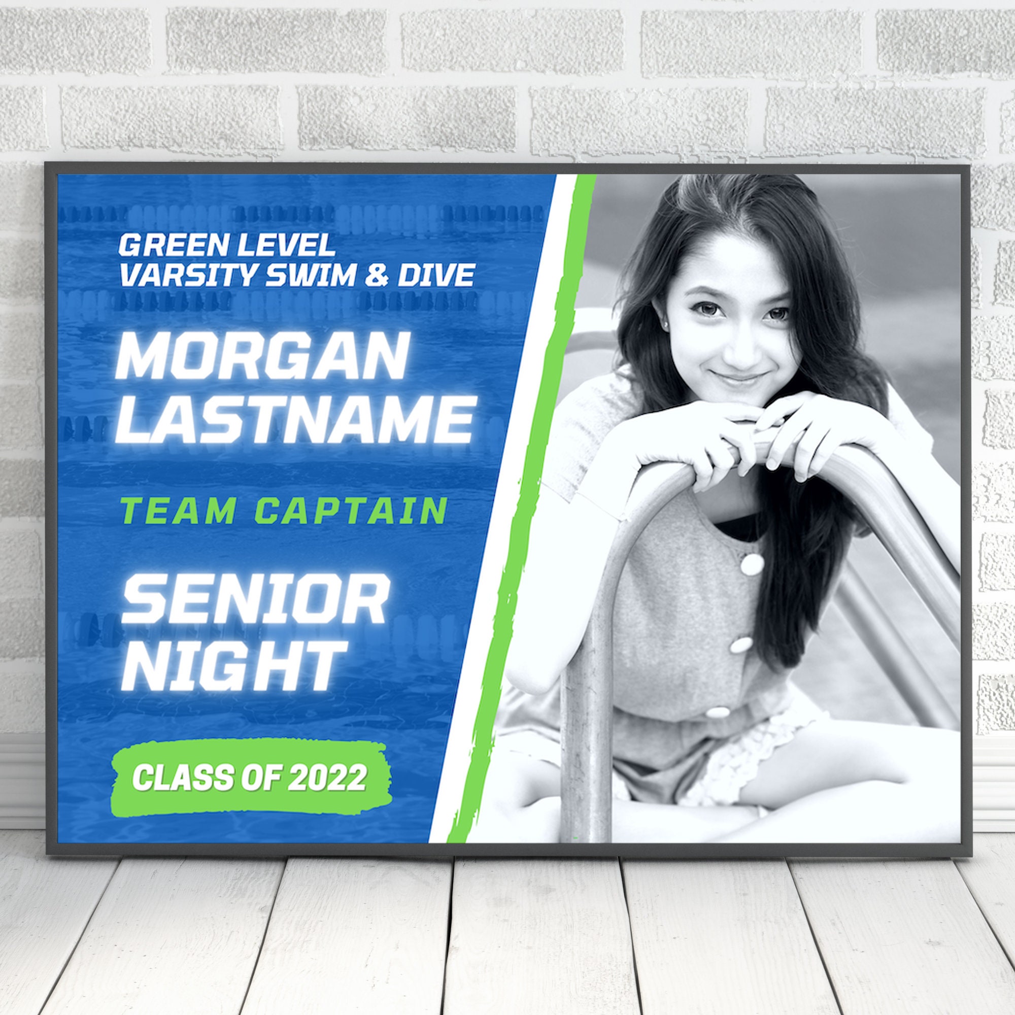 Swim Team Poster Template Swimming Poster Template Poster - Etsy Hong Kong