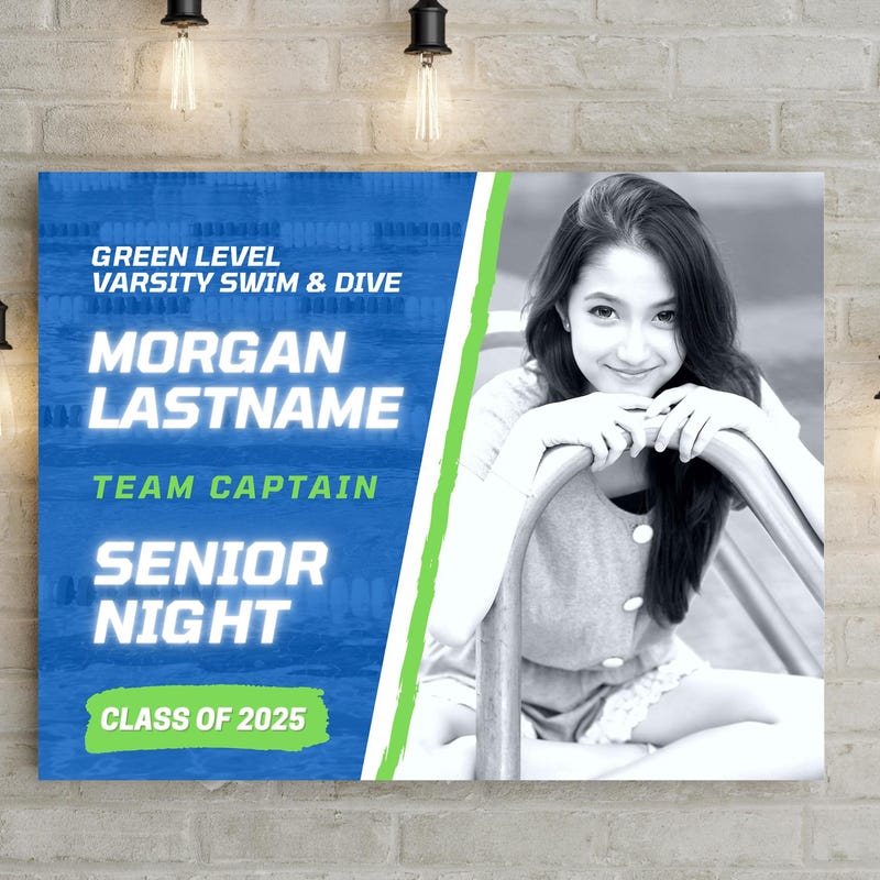 Swimming Poster - Etsy