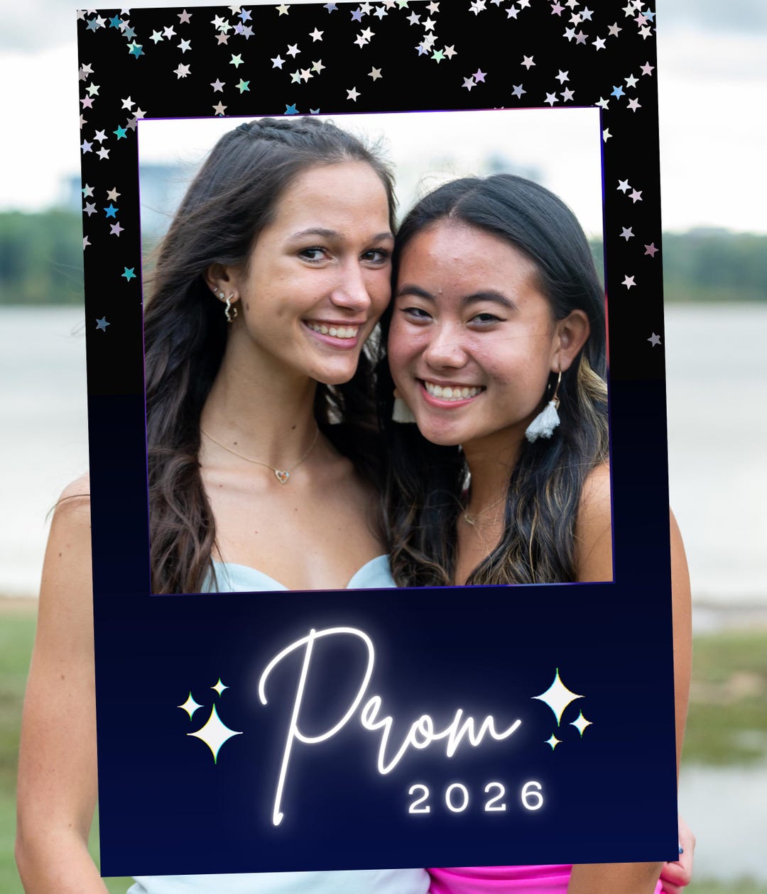 Prom 2026 Photo Booth Selfie Frame - Starry Night Design - Etsy