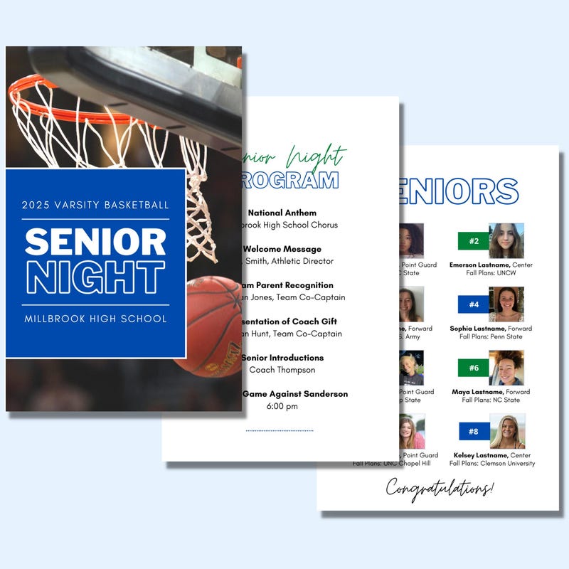 Senior Night - Etsy