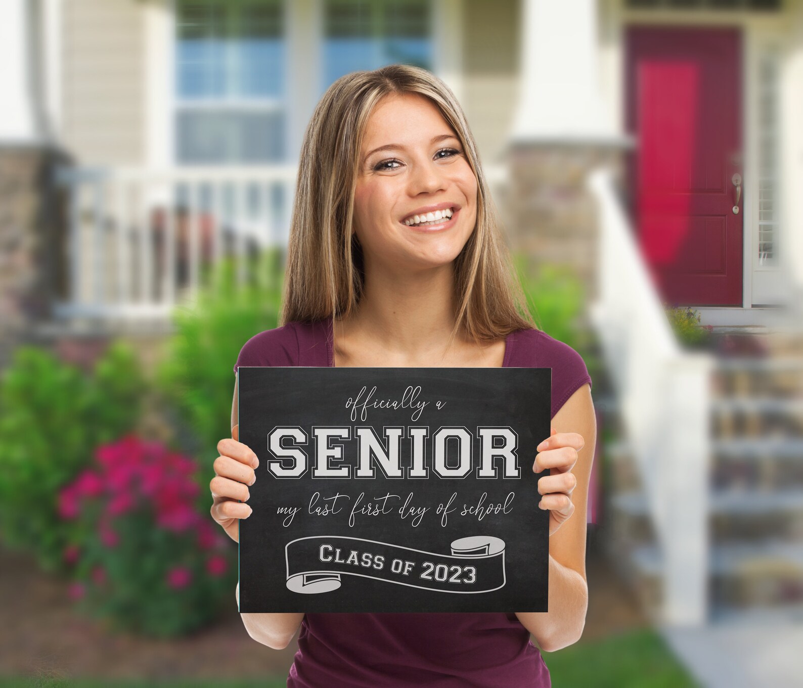 Sign for the First Day of Senior Year Class of 2023 First Day - Etsy