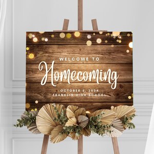 Rustic Template Bundle for Homecoming, Prom, Party or Event: Invitation ...