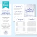 Winter Concert Program Template, Winter Recital Program, Program ...