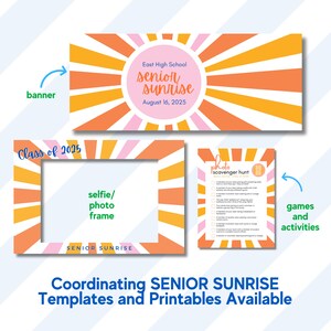 Hello Senior Year Class of 2026, Printable First Day of School Sign ...