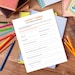 Senior Night Questionnaire | Senior Sports Night Bio Form | Canva ...