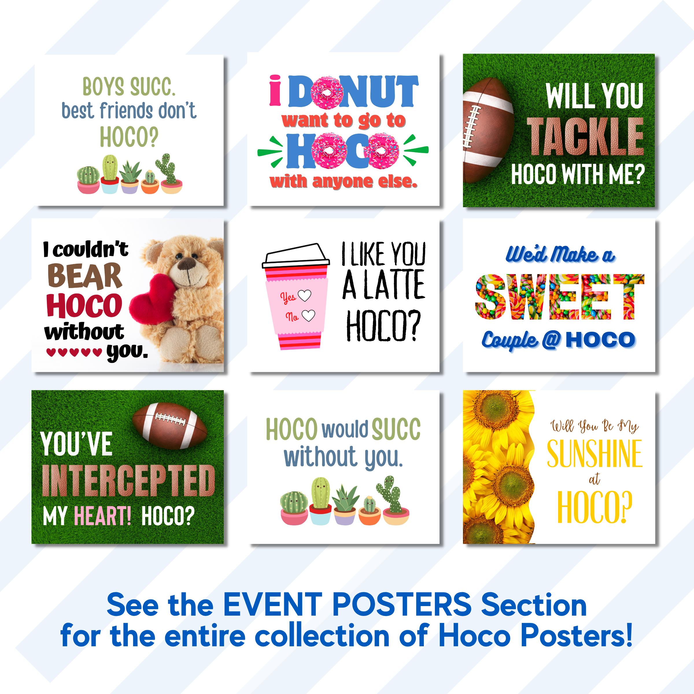 Homecoming Proposal Poster, Football Theme Hoco Proposal, Hoco Proposal ...