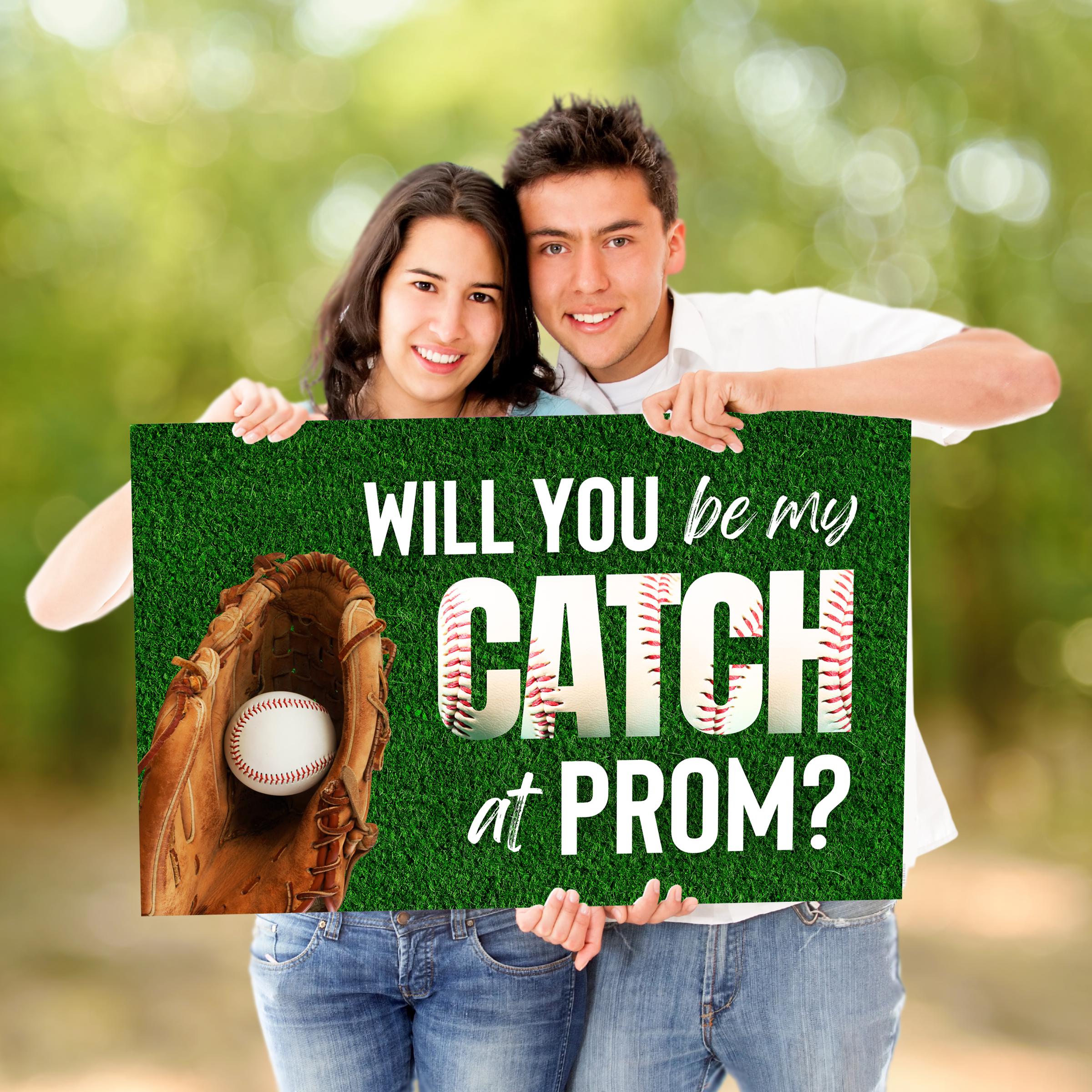 Prom Proposal Idea for Baseball and Softball Players, Baseball ...