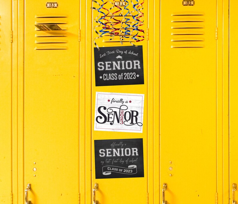 Senior Year Sign for the First Day of School Class of 2023 - Etsy