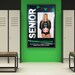 Senior Night Poster Template for Volleyball, High School Poster ...