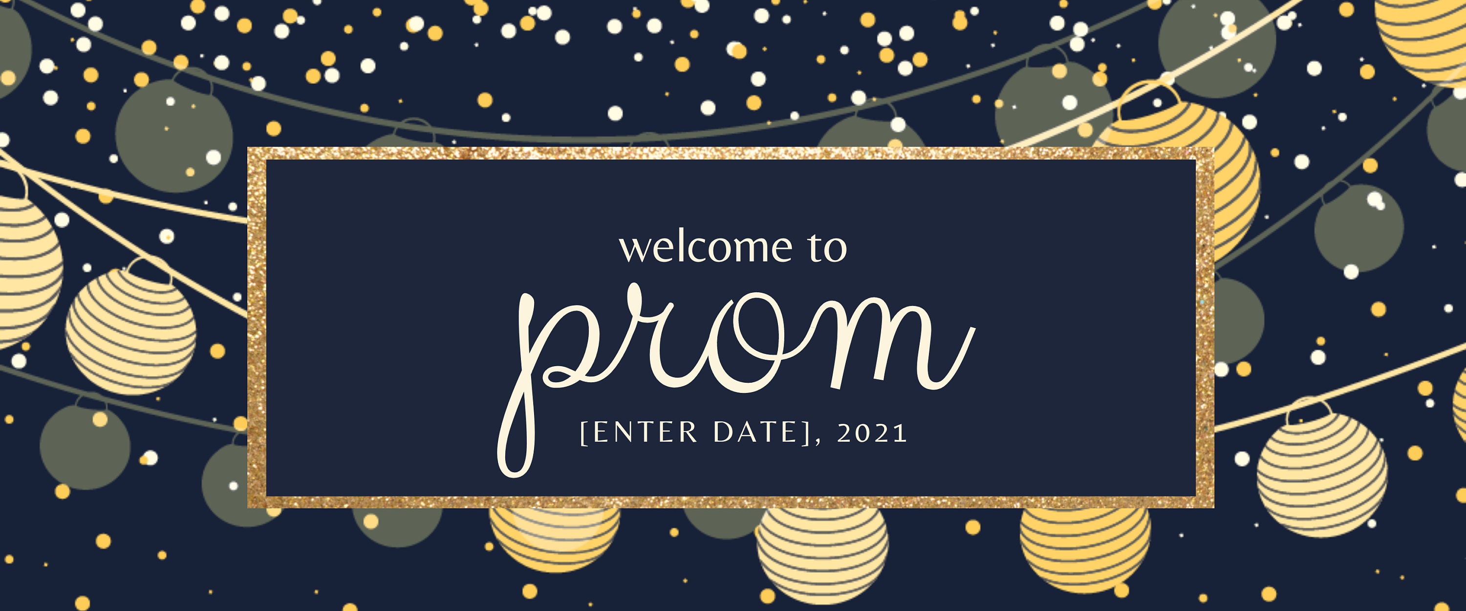 Paper & Party Supplies Paper Signs Ticket Starry Night Prom Decor ...