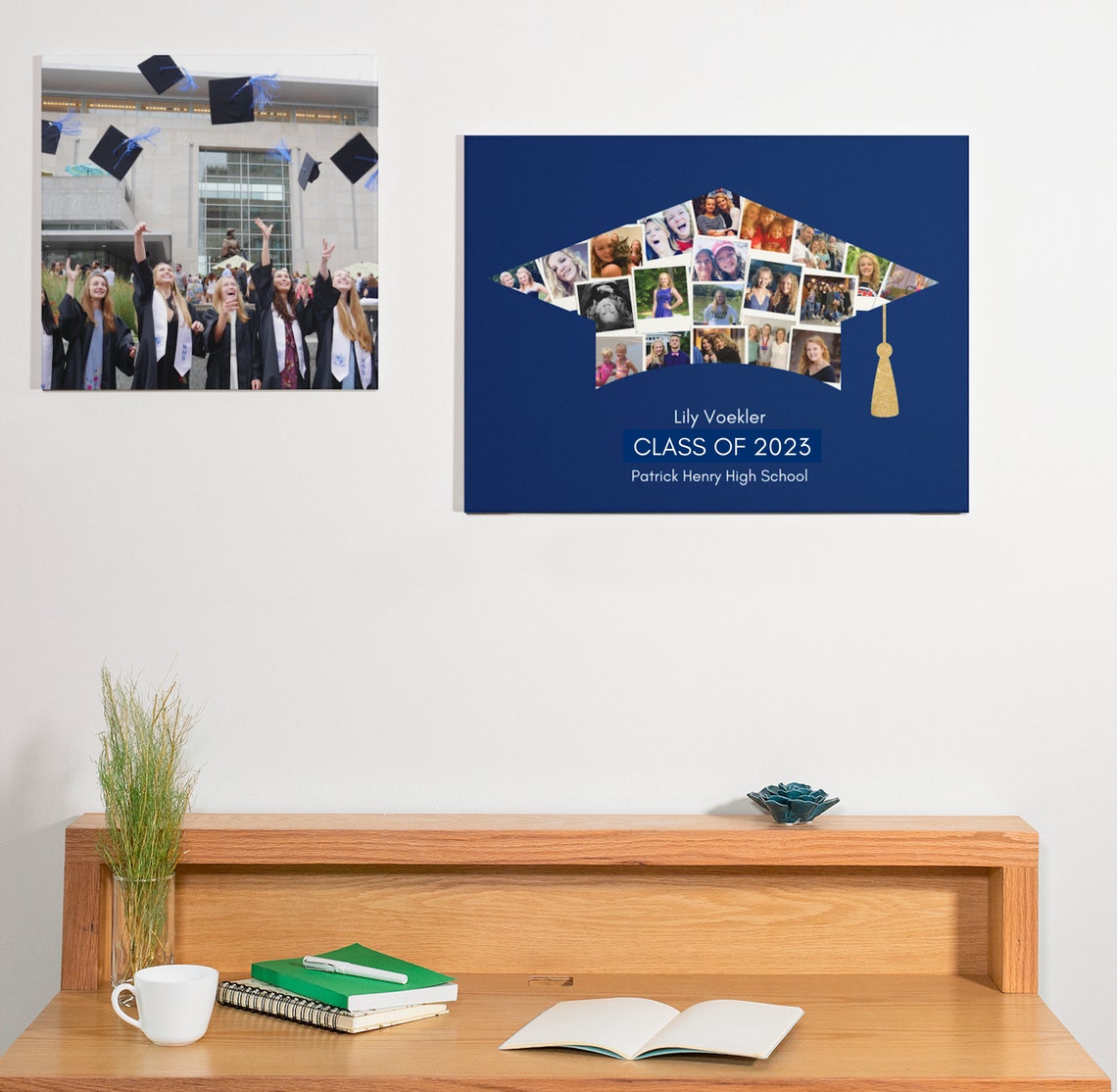 Graduation Photo Collage Template Graduation Gift Photo - Etsy