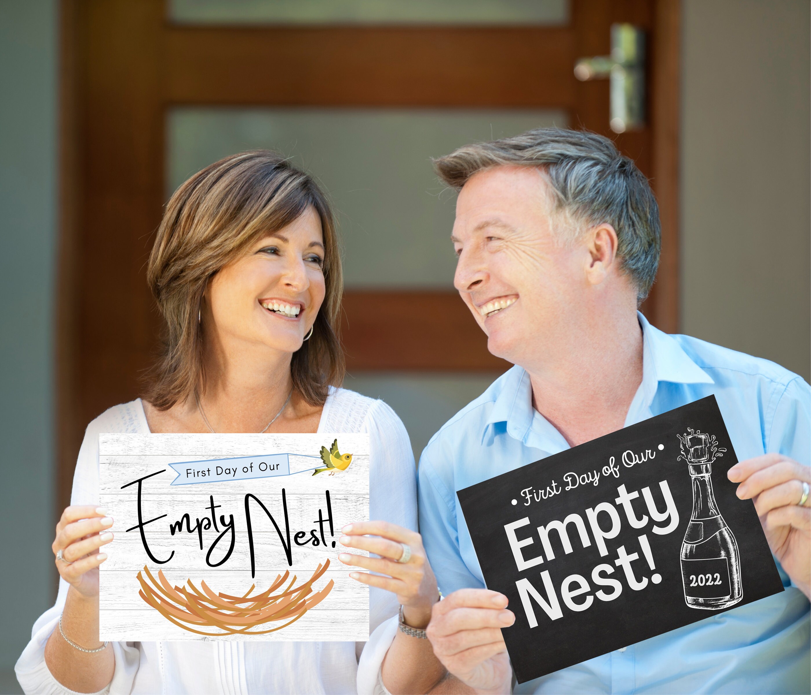 Empty Nest Sign Empty Nest Photo Prop Empty Nesters Picture - Etsy