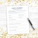 Senior Night Questionnaire | Senior Sports Night Bio Form | Canva ...