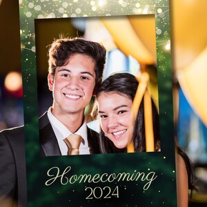 Enchanted Garden Hoco Photo Booth Frame, High School Homecoming 2024 - Etsy