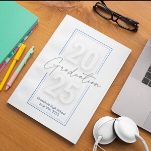 2025 Graduation Program Template, Graduation Ceremony Program, High ...