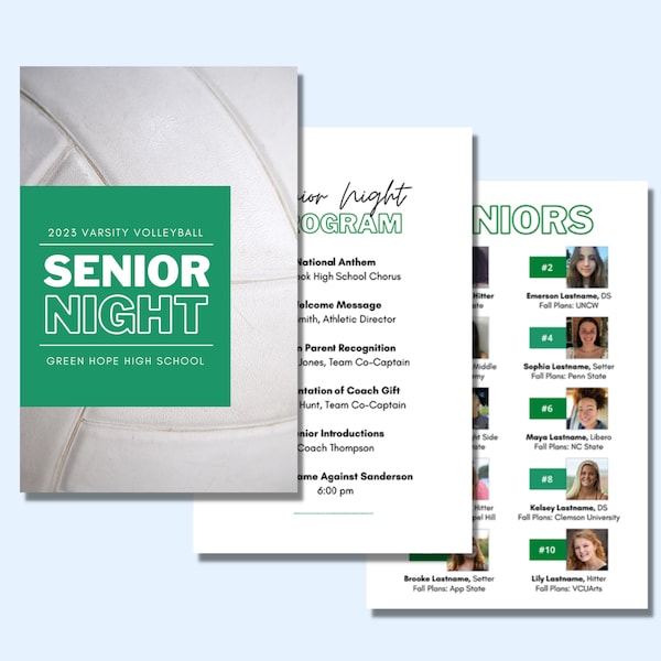 Senior Night - Etsy
