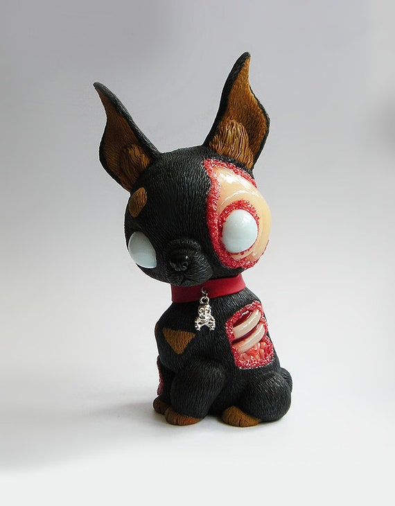 Figure ~ Evil and Resident ~ Super Cute Chibi! Zombie Dog Totem ...